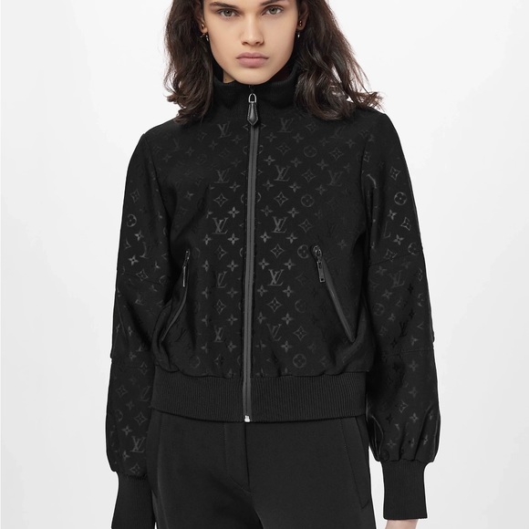 Louis Vuitton | Jackets & Coats | Louis Vuitton Jacket Coat Lv Logo ...